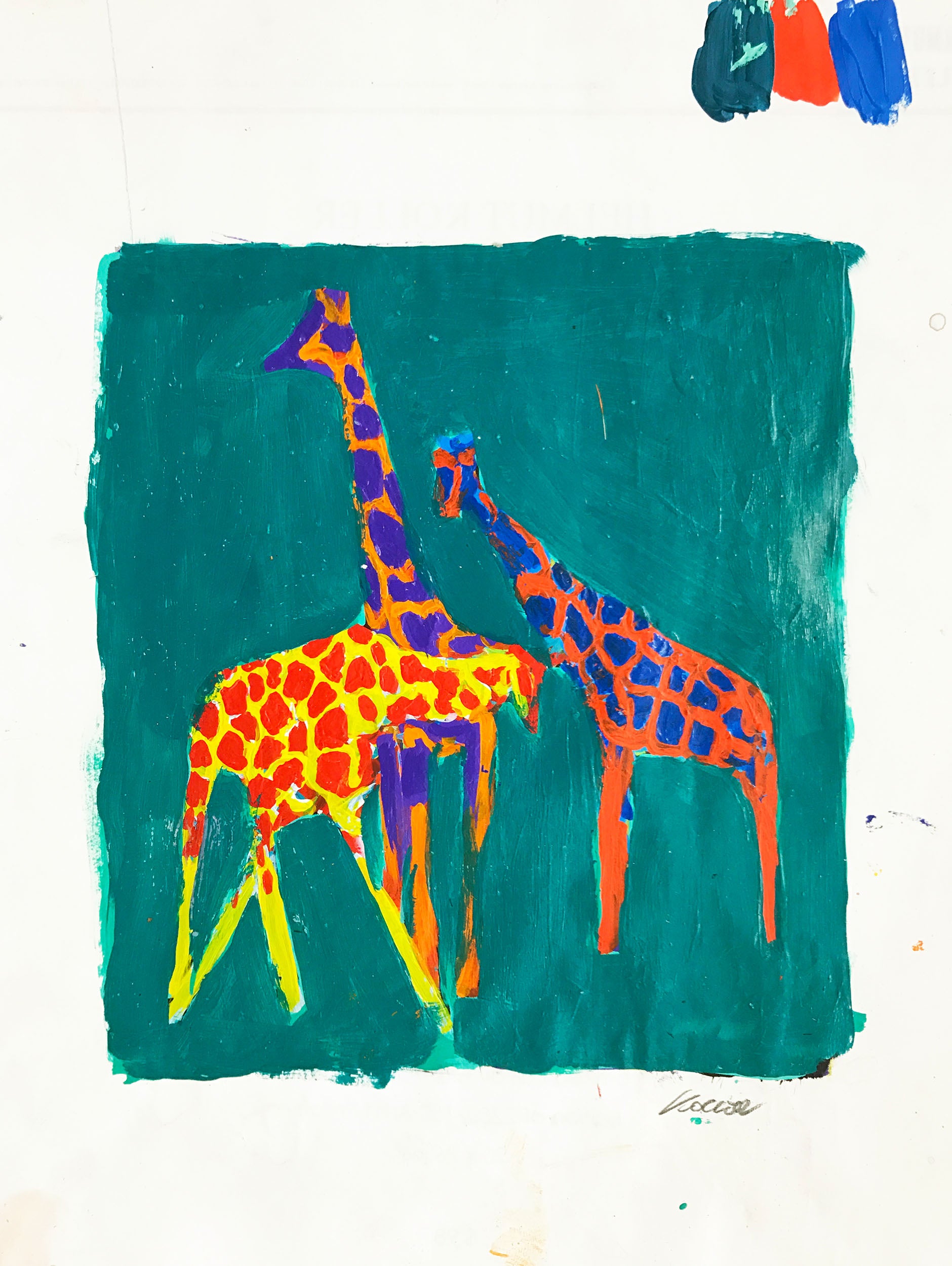 Study "Three Giraffes" – THISISKUNST